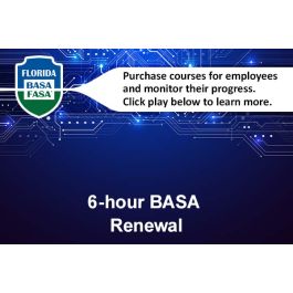 Florida BASA License Renewal - FloridaBASAFASA.com